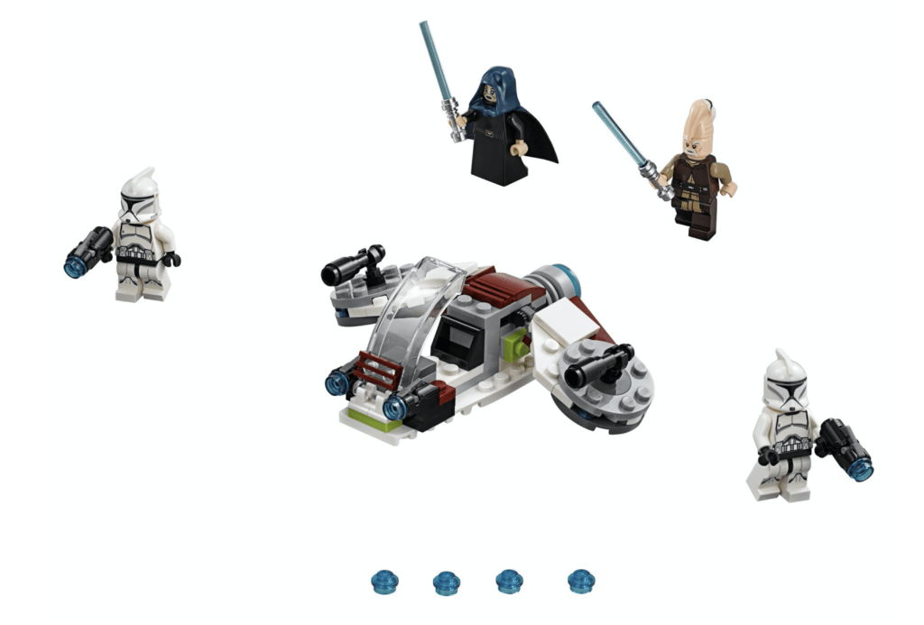 Star Wars 75206 Jedi and Clone Troopers Battle Pack set review - Brick ...